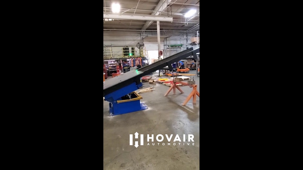 "Revolutionary 8000lb Hydraulic Upender for Efficient 90 Degree Tilting ...