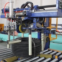 Hose Coil Packaging System - CUSTOMIZED WRAPPING SOLUTIONS