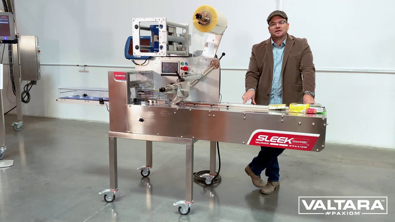 Compact Horizontal Flow Wrapper with Servo Drive - CUSTOMIZED WRAPPING ...
