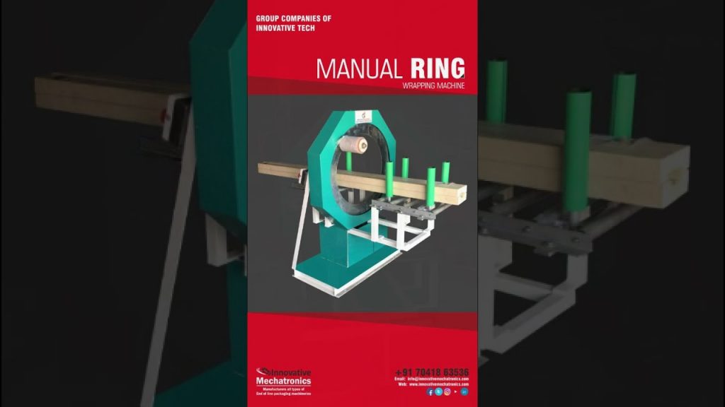 Compact aluminum profile stretch wrapping machine - CUSTOMIZED WRAPPING ...