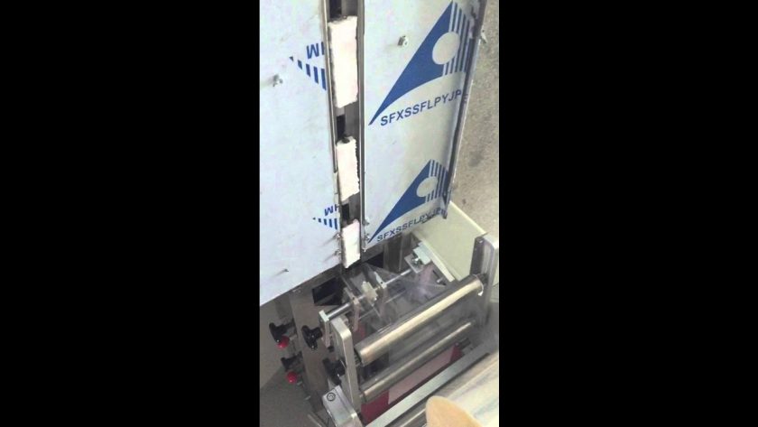 Compact chocolate bar wrapping machine with horizontal form-fill-seal ...