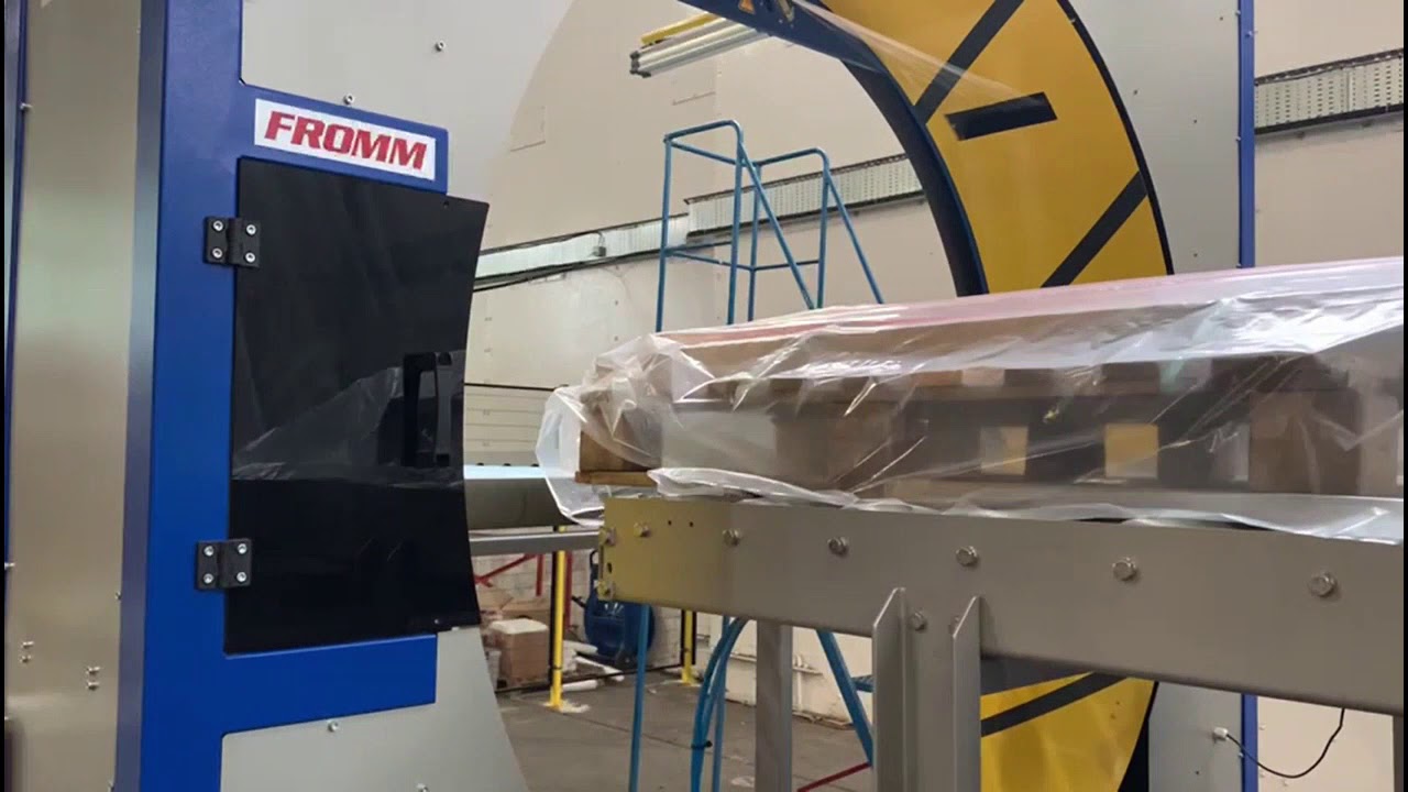 Custom orbital wrapping machine with FV350/200 model. - CUSTOMIZED ...