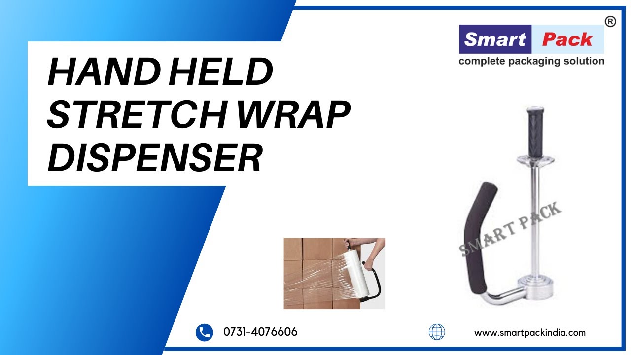 Portable Stretch Wrap Dispenser for Efficient Stretch Wrapping ...