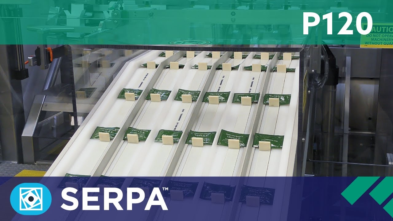Vertical sachet cartoner by Serpa Packaging: efficient and precise sachet placement ...