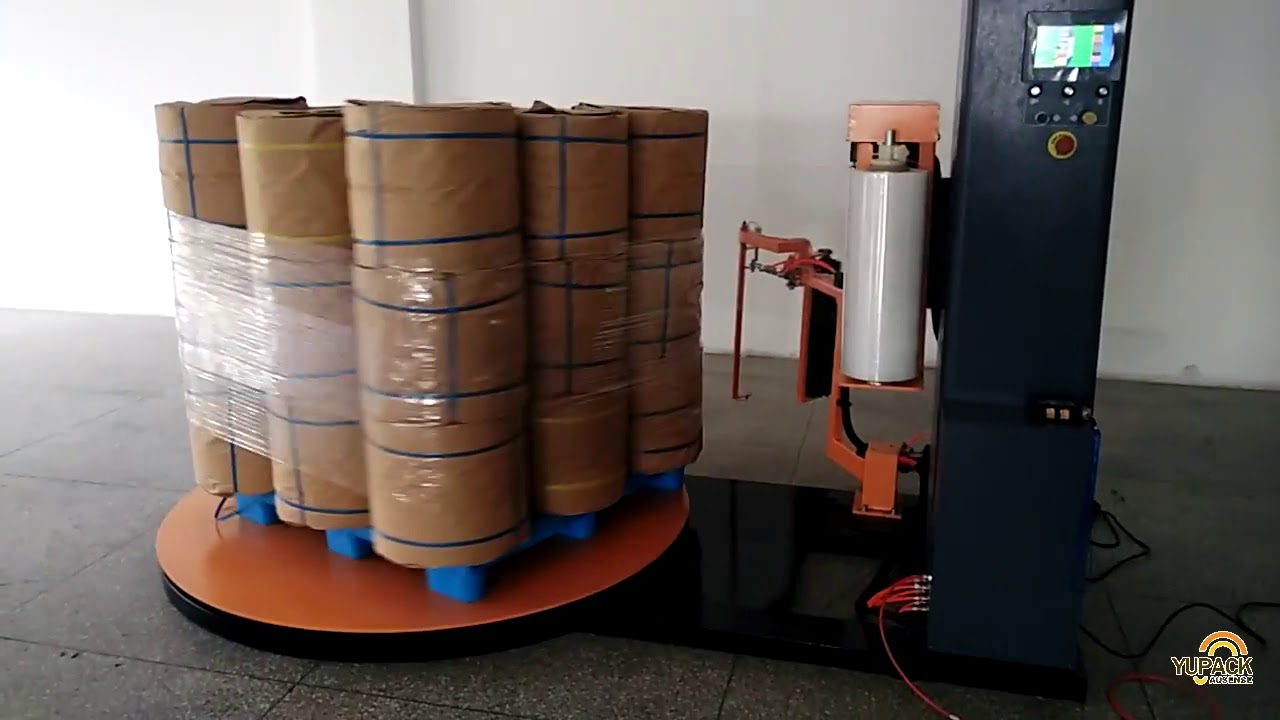 Automatic Pallet Wrapper - CUSTOMIZED WRAPPING SOLUTIONS