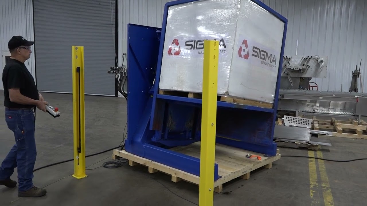 Cherry's 180 Degree Pallet Inverter with 4400 LB Capacity Available ...