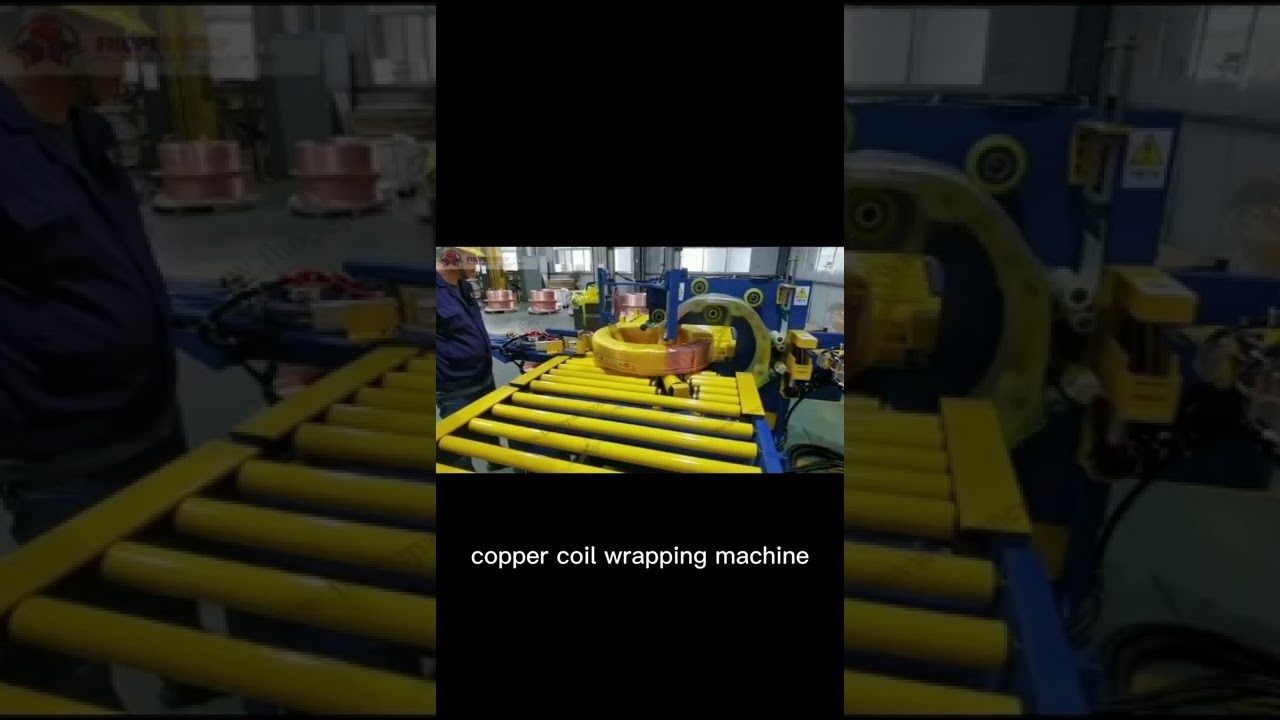Copper Tube Coil Packaging & Tapping Machine Simplified - CUSTOMIZED ...