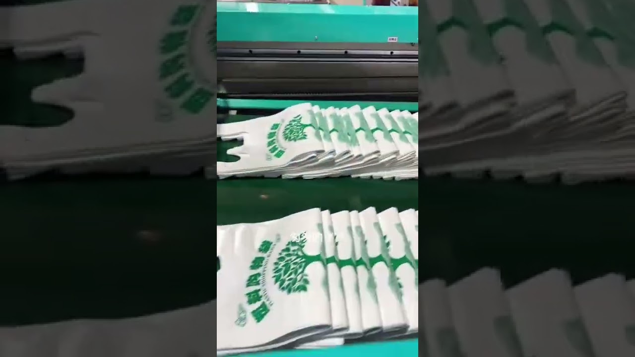 Eco-Friendly Bagging Machine for Biodegradable T-Shirt Bags ...