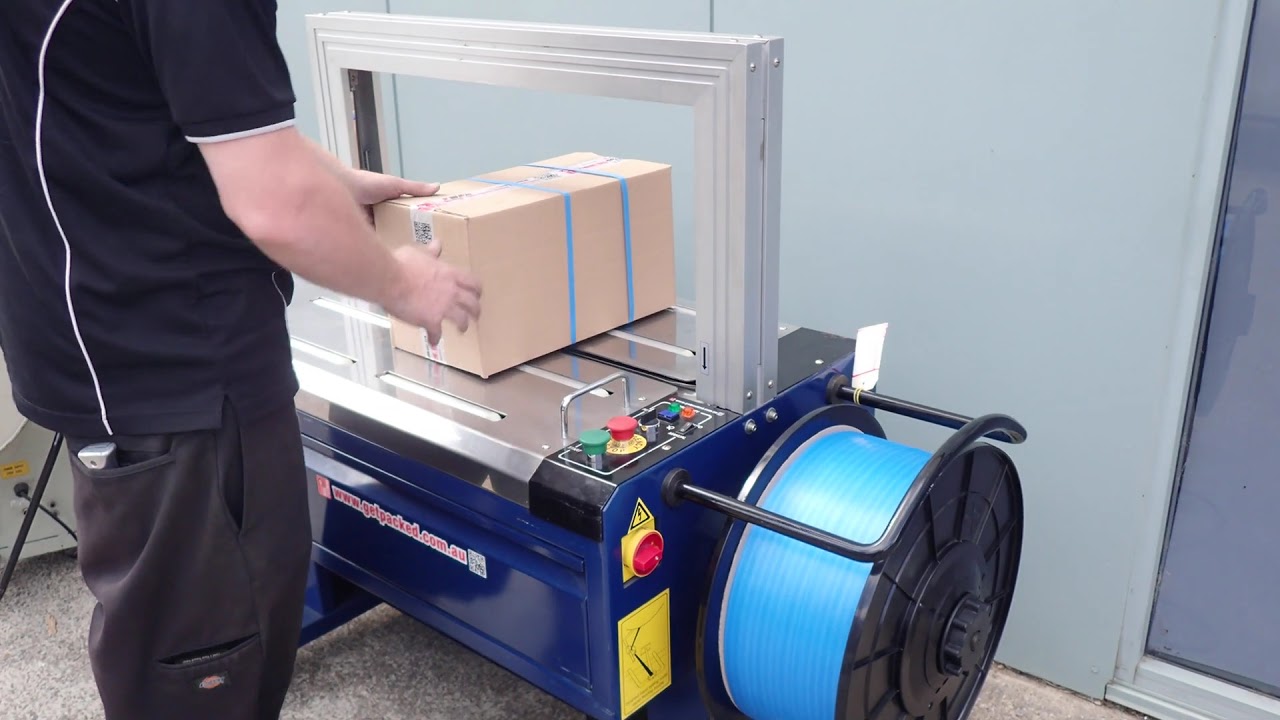 "Efficient Small Arch Automatic Strapping Machine for Streamlined ...
