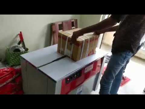 "Efficient and User-Friendly Semi-Automatic Strapping Machine for Streamlined Packaging ...