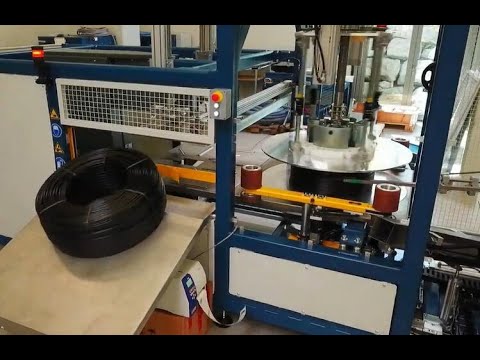 "Innovative Plastic Pipe Winder & Binder: Automated Coiling and ...