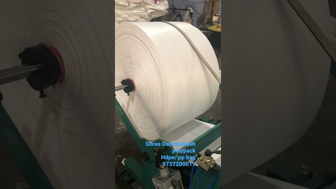 Manufacturing Unit for All Types of Bagging Machines - PP/HDPE Bags - CUSTOMIZED WRAPPING SOLUTIONS