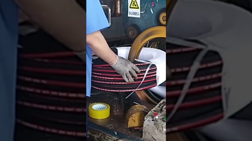 Packaging Hydraulic Hoses Made Easy with Hose Wrapping Machine ...