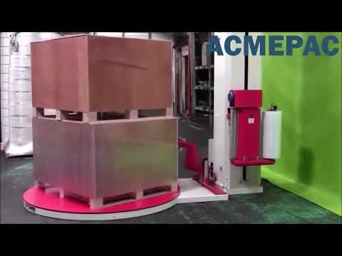 Pallet Stretch Wrapper Transformed into an Automatic Pallet Wrapper ...