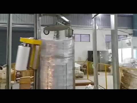 Pallet Wrapping Machine with Rotary Arm - CUSTOMIZED WRAPPING SOLUTIONS