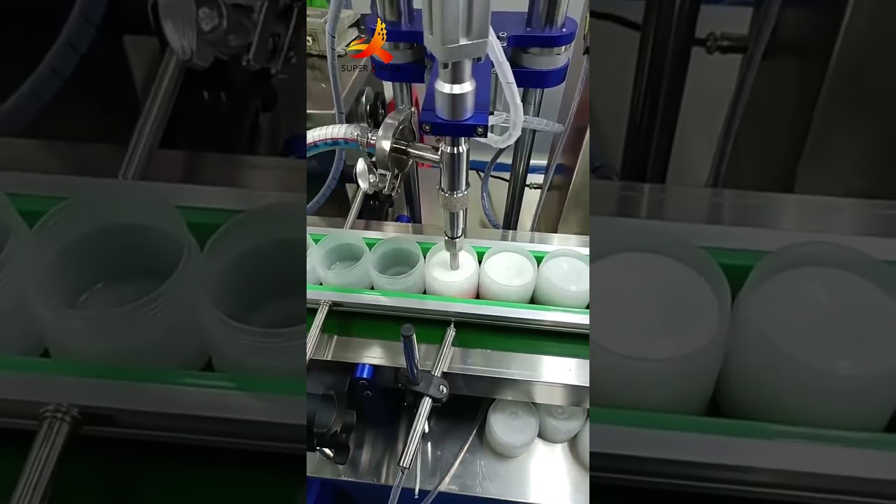 "Precision Cream Filling Machine: Enhanced Rotor Pump Dispenser for ...