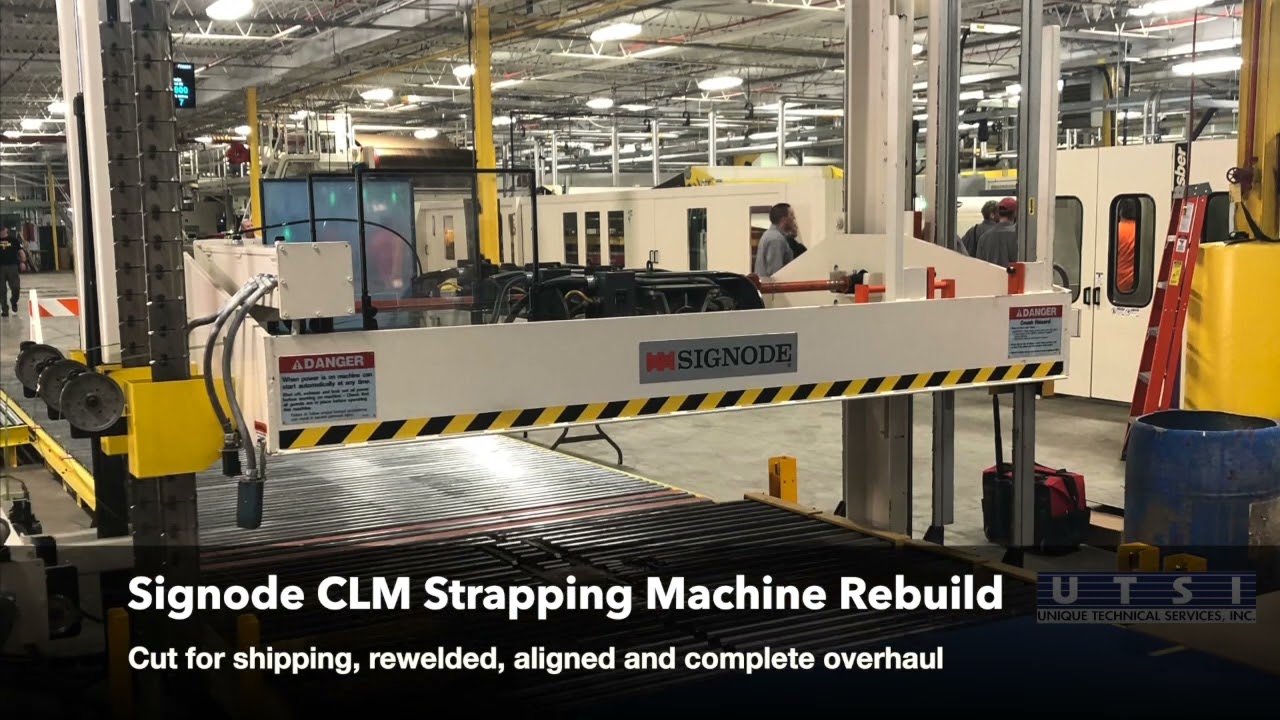 "Revitalizing Industrial Strapping Machines: UTSI Signode CLM Strapping ...