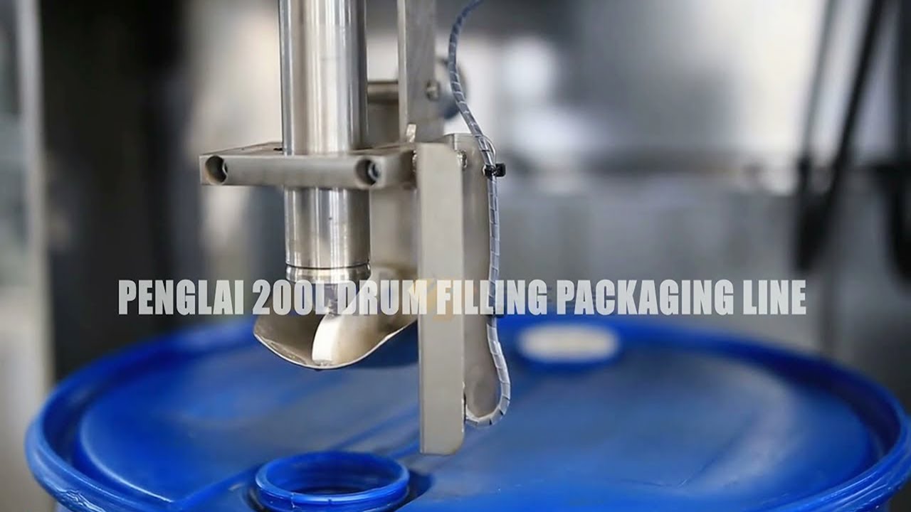 "Revolutionary Fully Automatic 200L Drum Liquid Filling and Capping ...