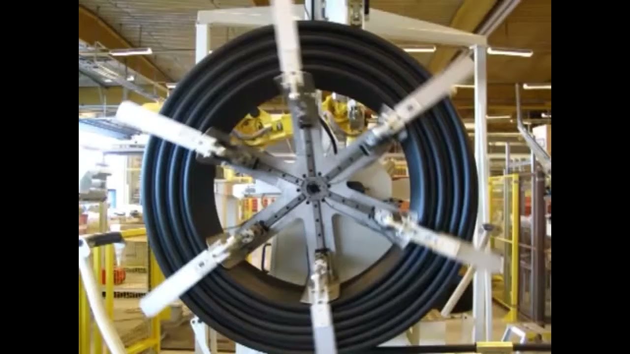 "Revolutionary High-Density Pipe and Hose Coiling Machine with Advanced ...