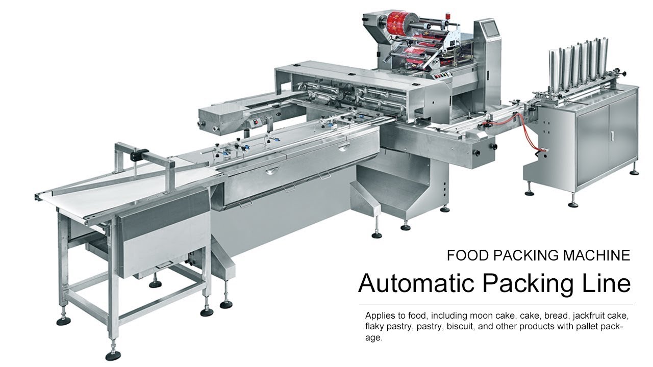 "Efficient Cake Packaging Solution: Automated Plastic Tray System ...