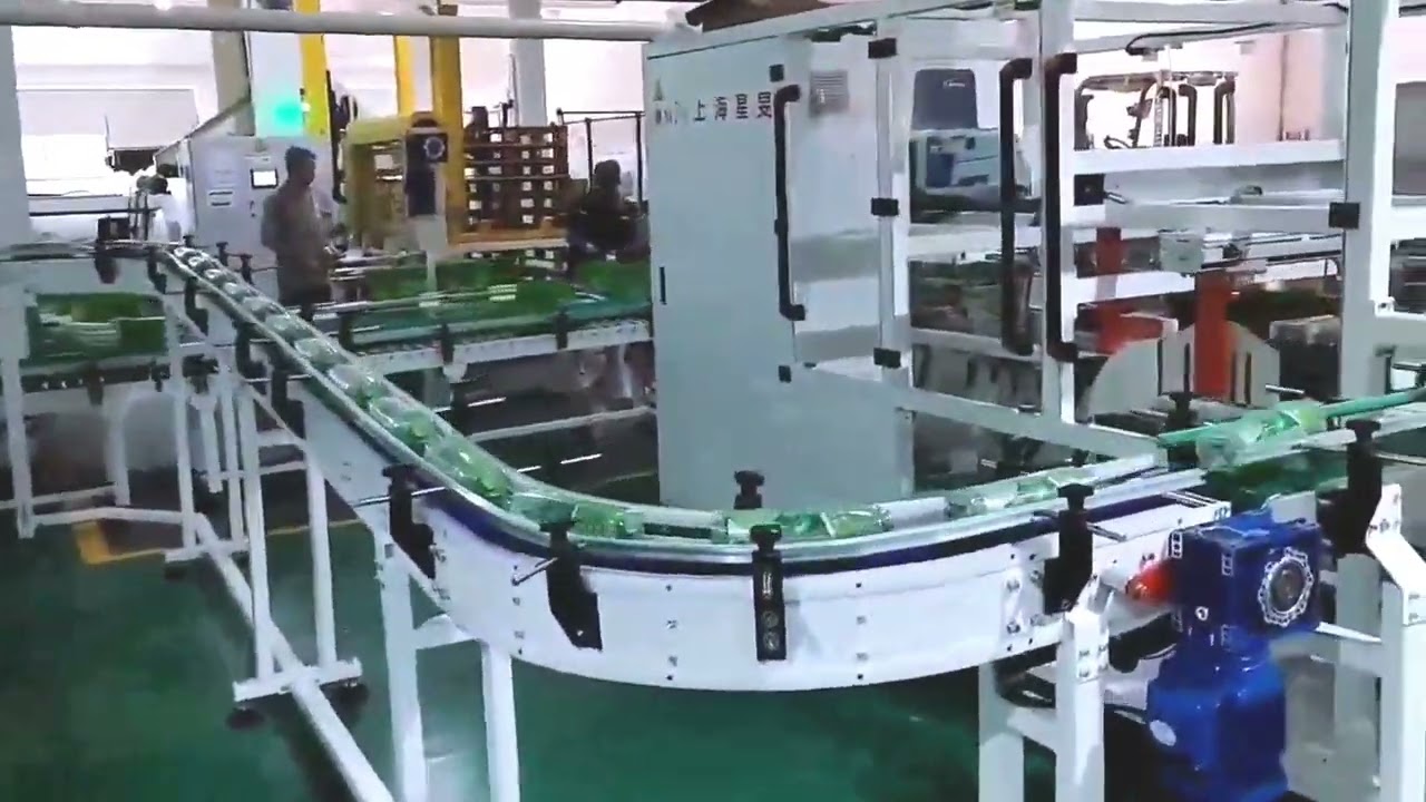 "Efficient Feeder and Packer for Bottles Carton Packaging Line: Used ...